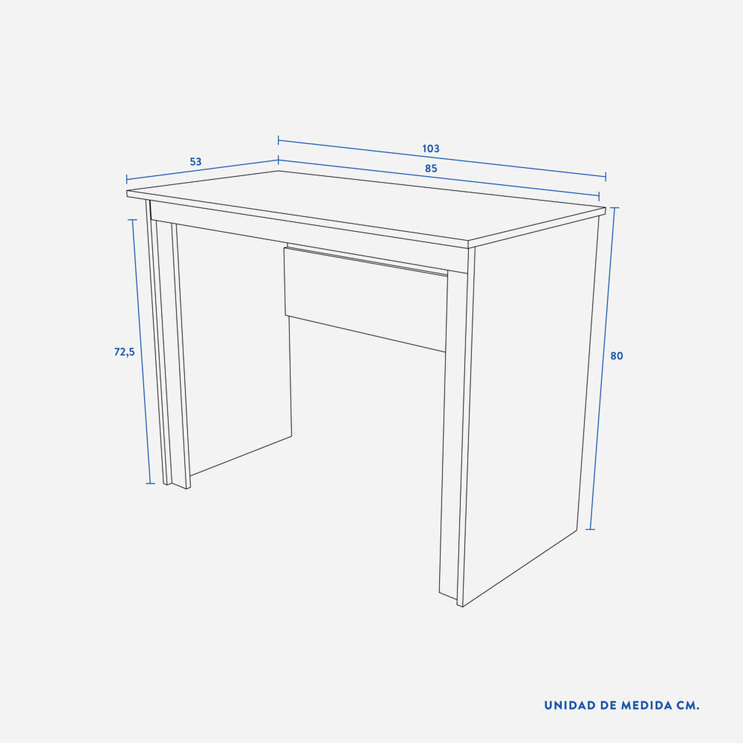Escritorio Basic Blanco | CIC