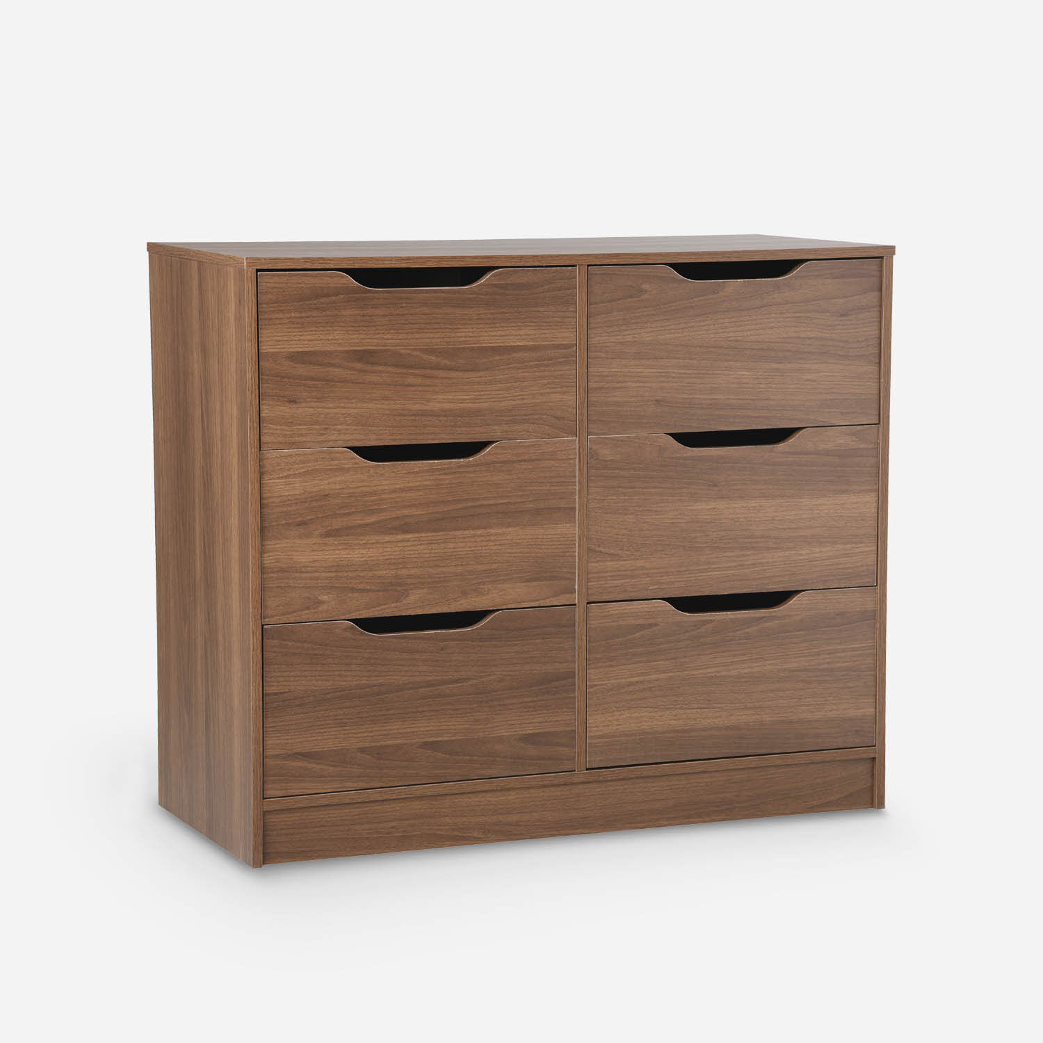 Cómoda 6 Cajones Nogal Amazónico | CIC