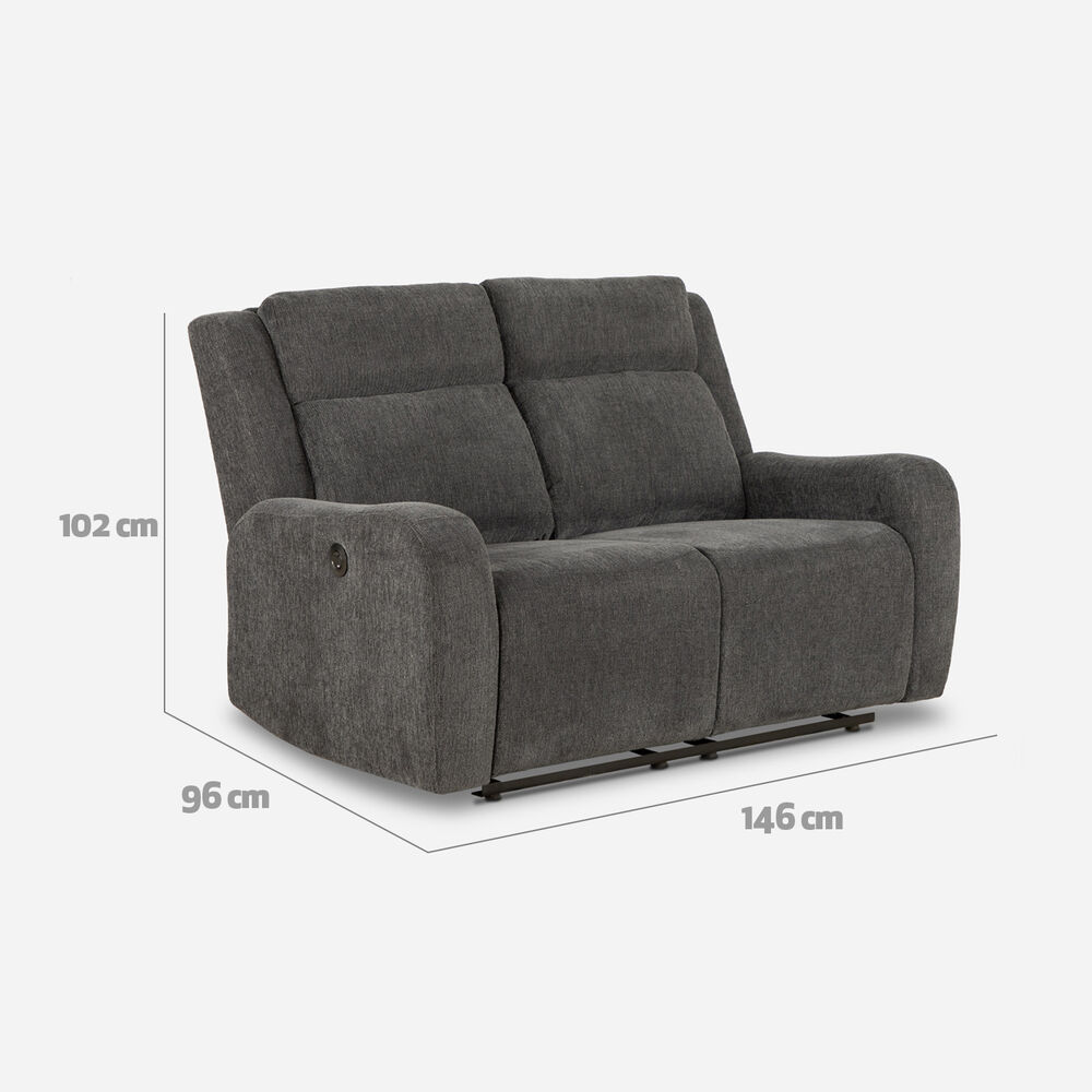 Sofá 2 Cuerpos Reclinable Electrico Madrid | CIC