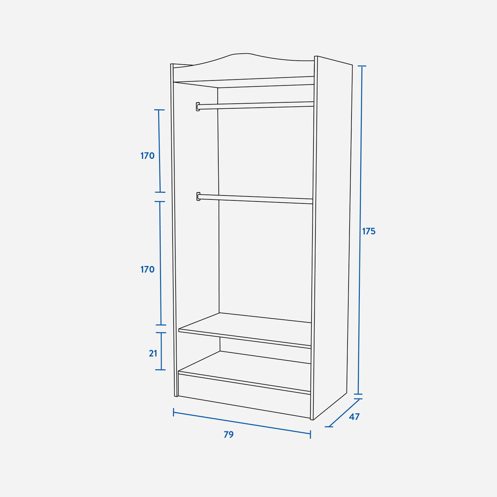 Clóset Kids Blanco | CIC