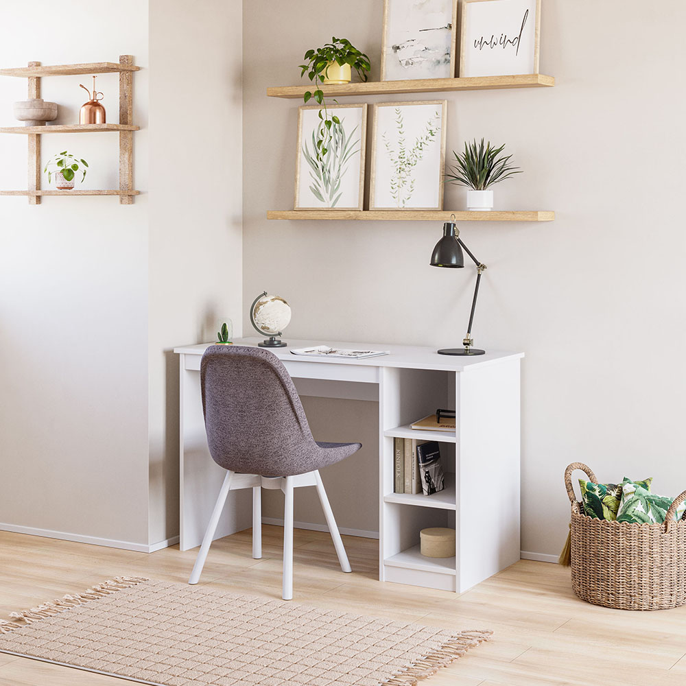 Escritorio 2 Repisas Blanco | CIC